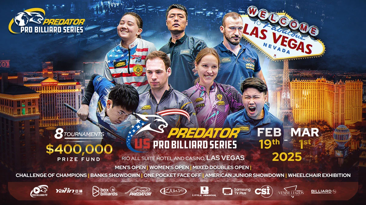 Preview - Las Vegas Action Starts Wednesday | Pro Billiard Series