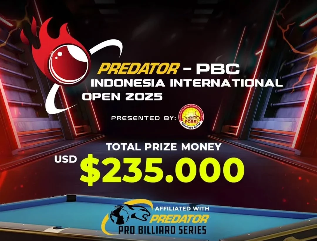 Predator – PBC Indonesia International Open 2025: A New Stage for the Pro Billiard Series in ...